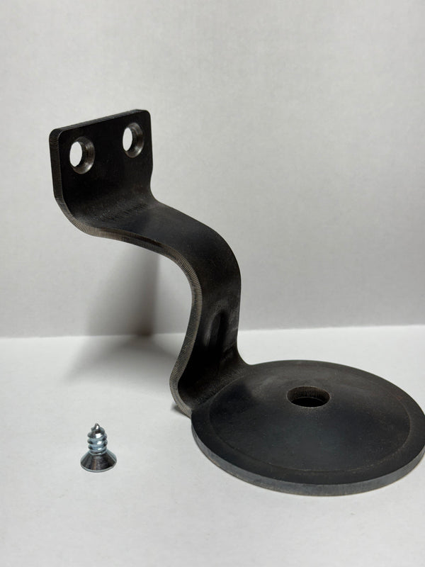 Matt Cope, 6 Handrail Brackets Flat Black – TLB Inc