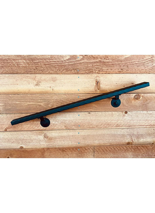 Metal Handrails | Black | Wall-Mount | ADA Compliant | Staircase Rail ...