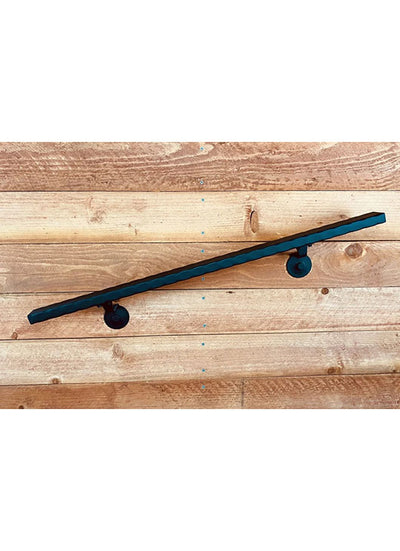 Metal Handrails | Black | Wall-Mount | ADA Compliant | Staircase Rail