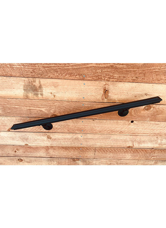 Metal Handrails | Black | Wall-Mount | ADA Compliant | Staircase Rail ...